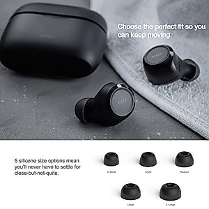 WYZE Wireless Earbuds 5.0 Bluetooth Headphones with IPX5 Sweat Resistance, 30 dB Noise Reduction,4 Voice-Isolating Mics, Alexa Built-in True Wireless Earbuds,Charging Case, Workout,Sports