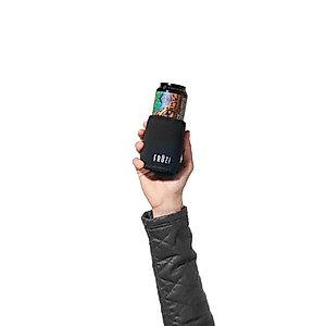 Früzi Insulated Beer Can Holder - 6 Freezable Coozies - Insulated 6 Pack Beer Carrier with Bottle Opener - Ice Pack Coozie - Insulated Coozies For Cans - Freezable Gel Coozie - Beer Tote Caddy