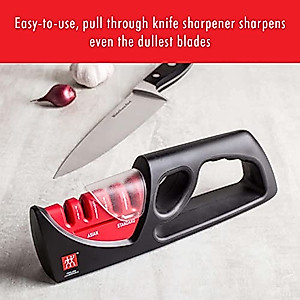 ZWILLING J.A. Henckels 4-Stage Pull Through Knife Sharpener