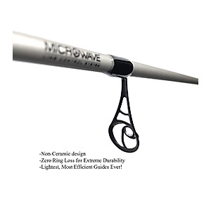 Fitzgerald Vursa Series Spinning Rods 6'9"-7'6” Most Versatile Rods, Lightweight & Sensitive Tournament Performance Designed for Freshwater and Inshore, Great for Bass, Walleye or Musky Fishing