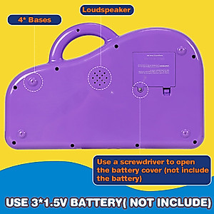 CIRO Baby Toys 6 to 12 Months, Interactive Baby Piano with Music, Play to Learn, Early Learning Educational Pretend Keyboards for Toddler Boys and Girls