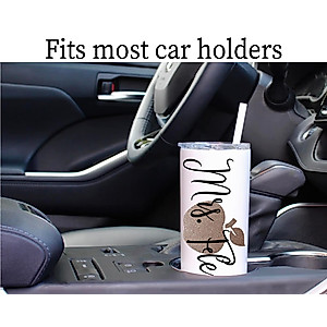 Glitter Apple Teacher's Personalized 20 oz Stainless Steel Skinny Tumbler with Custom Vinyl Decal by Avito - Includes Straw and Lid - Back to School Teacher's Gift, Best Teacher Ever