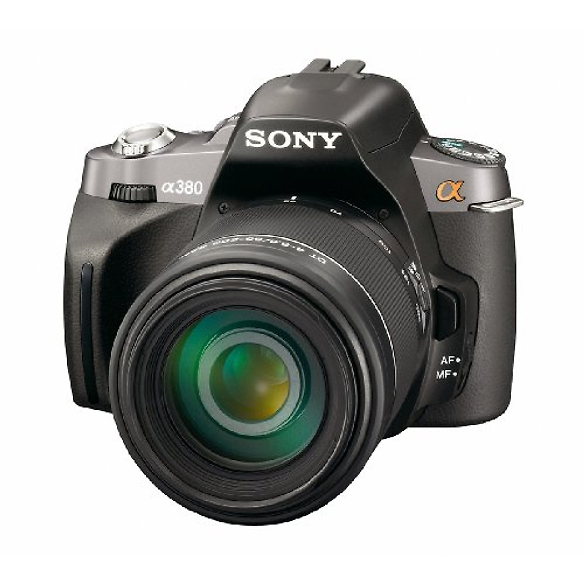Sony Alpha A380Y 14.2 MP Digital SLR Camera with Super SteadyShot INSIDE Image Stabilization and 18-55mm and 55-200mm Lenses