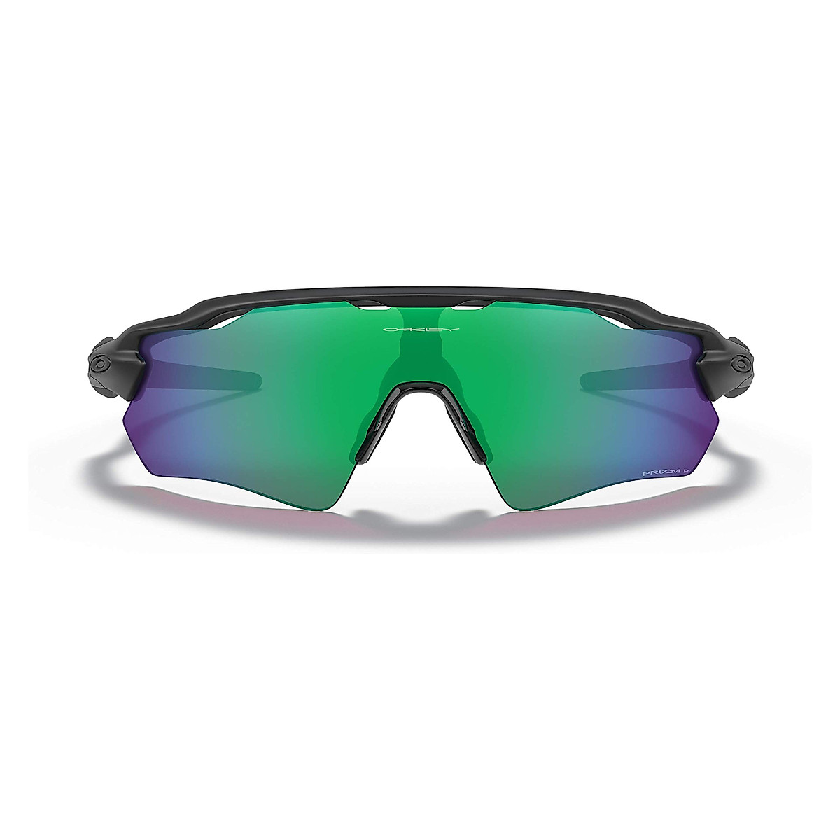 Oakley Men's Radar EV Path Sunglasses Polarized Rectangular, Matte Black w/Prizm, 38 mm