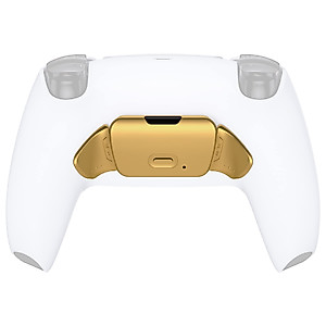 Gold Real Metal Buttons (RMB) Version K1 K2 Buttons Housing & Remap PCB Board for PS5 Controller eXtremeRate Rise Remap Kit – NOT Included The Controller & Flex Cables and Other Rise Accessories