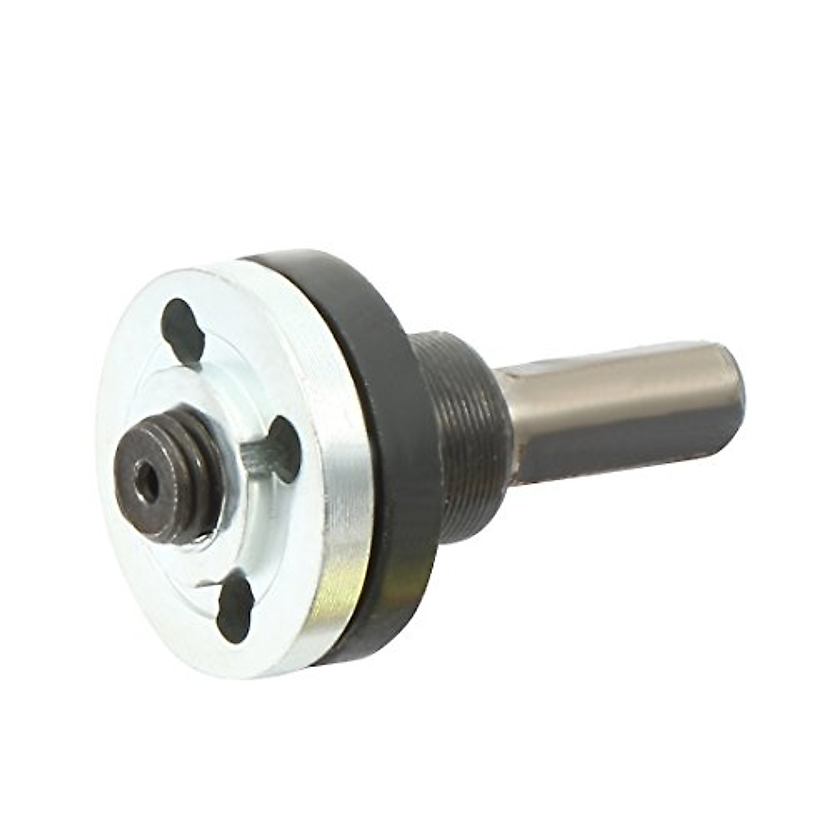 uxcell 3/8"(10mm) Drill Angle Grinder Mandrel Adapter Disk Holder 2 Wrench Set 3 in 1