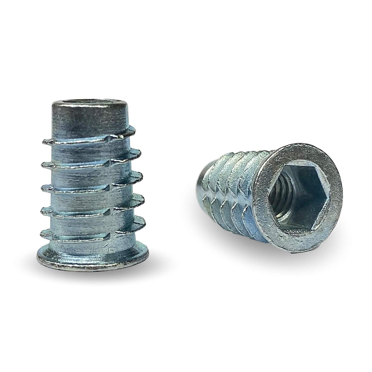 Elegent Upholstery 3" Inch Universal Brown Plastic Sofa Furniture Legs Includes Threaded Furniture Inserts, 5/16"-18 Bolt - Set of 4