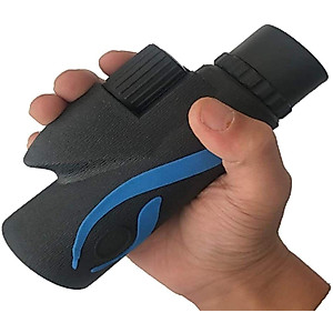 10x50 High Power Monocular Compact Durable BAK4 Prism FMC Lens Monocular with Smartphone Adapter and Tripod for Adult Bird Watching, Outdoor Hunting, Travel