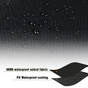 aidpiza Pizza Oven Cover, Outdoor Pizza Ovens Accessories Grill Cover 12 inch Wood Fired Pizza Ovens 600D Oxford Fabric with PVC Convertible Carrying Handles Backpack Tote Bag