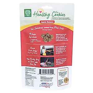 Small Pet Select Healthy Snackers Mini Cookies- Apple Banana, 2 oz
