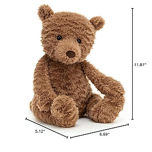 Jellycat Cocoa Bear Stuffed Animal, Medium