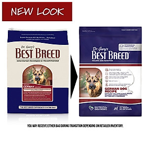 Best Breed German Dog Diet Made in USA [Natural Dry Dog Food]- 4lbs