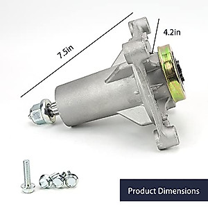 Spindle Assembly fit for Husqvarna 587819701 AYP187292 fit for Craftsman 917289912 917288320 917253701 Replace 187292 192870 532187281 532187292 567253301 587125401 for 42",46",48",54" Deck