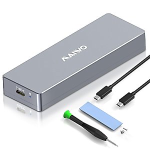 MAIWO MacBook SSD Enclosure, 12+16 PIN AHCI SSD to Type-C Adapter, USB3.2 GEN2x2 20Gbps, for 2013-2017 MacBook Pro Retina/Air/Mac Mini/Pro Apple Flash SSD
