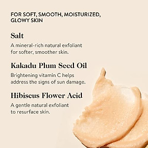 goop Microderm Body Scrub | Exfoliate, Cleanse, & Moisturize | Subtle Scent of Juniper, Fir Needle, Vetiver, and Oakmoss | 6 fl oz | Paraben and Silicone Free