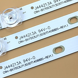 GuuYebe LED Backlight Strip TV Replacement Part for CRH-BX75S3U713030T14088BS 75R6E1 75R7E2 75R7070E2 07FZD-03E348124HN 191221X 21817000 REV1.1