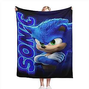 Ultra Soft Lightweight Flannel Fleece Air Conditioner Blanket for Bed Couch Living Room Throw Blanket 50"X40"