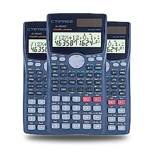 CTIFREE Scientific Calculator FX-991MS College Middle School Mathematics 401 Function Calculadora Cientifica Dual Power Scientific Calculator
