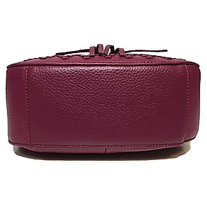 Tignanello Lillie Saddle Cross Body W/RFID Protection, Garnet