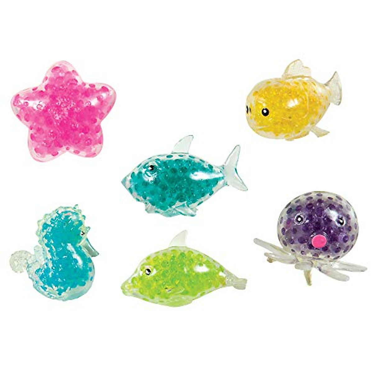 Raymond Geddes Small Sealife Boba Stress Balls (Pack of 24)