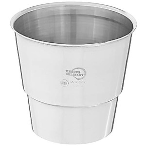 Mercer Culinary Shake Collar, 4.34 Inch Top Diameter, Stainless
