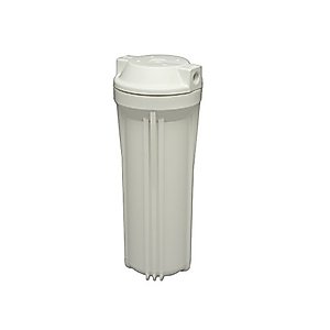 High Pressure Filter Housings (White, 10" w/Flat Cap)