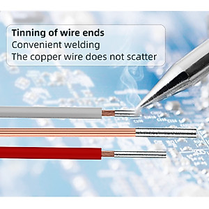 (2 Pack) 1ftReplacement 3.5mm Female Jack to Bare Wire Open End TRS 3 Pole Stereo 1/8" 3.5mm Jack Plug Connector Audio Cable for Headphone Headset Earphone Cable Repair