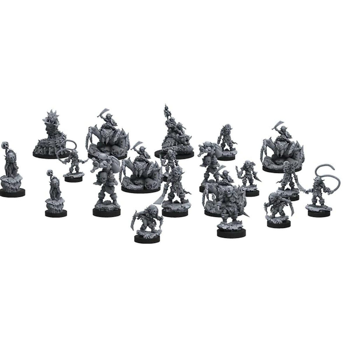 Steamforged Games Epic Encounters: Labyrinth of The Goblin Tsar – 20 Unpainted Miniatures Compatible with DND Dungeons and Dragons and Other Tabletop RPG TTRPG Games