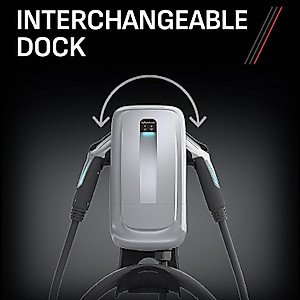 Schumacher Electric Level 2 EV Charger 50 Amp 240V for NEMA 6-50 Plug or Hardwired Electric Vehicle Charger - 9X Faster Indoor/Outdoor Charging - Bluetooth/WiFi Connected