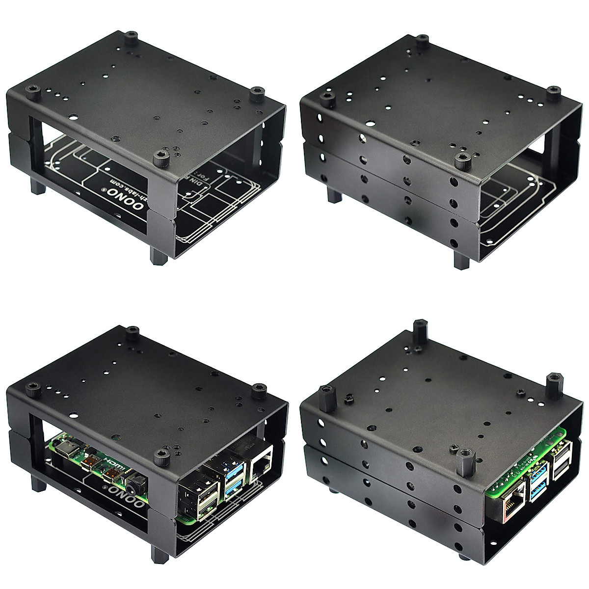 Semi-Enclosed Enclosure Kit for Raspberry Pi BeagleBone Arduino UNO Mega
