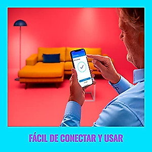 WiZ Clear 60W A19 Tunable White Filament LED Smart Bulb - Pack of 1 - E26- Indoor - Connects to Your Existing Wi-Fi - Control with Voice or App + Activate with Motion - Matter Compatible