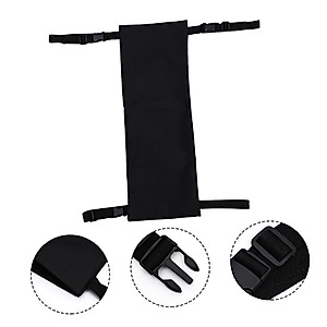 ERINGOGO 3 Pcs Oxygen Cylinder Buggy Bag Cloth Wheelchair Oxygen Cylinder Storage Pouch Walker Oxygen Tank Holder Mesh Backpack Portable Oxygen Bag Adjustable 600d Oxford Cloth Side Bag