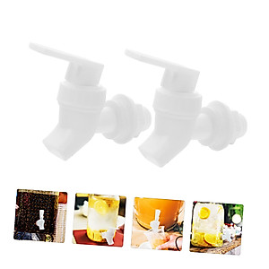 DOITOOL 2 Sets Cold Kettle Faucet Water Machine Dispenser for Home Water Jug Spout Home Water Dispenser Buckets Spigot for Beverage Dispenser Cooler with Spout Multi-function Water Faucet