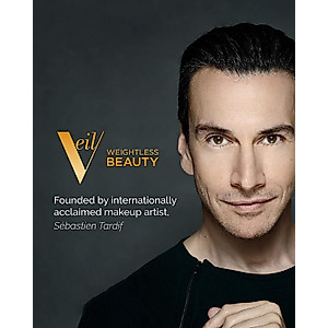 Veil Cosmetics | AutoMatte Mattifying Balm | Anti-Shine Translucent Powderless Makeup | Prime, Set, Mattify, Touch-Up & Remove Oil | Blur Pores & Fine Lines | Smooth Complexion | All Skin Types