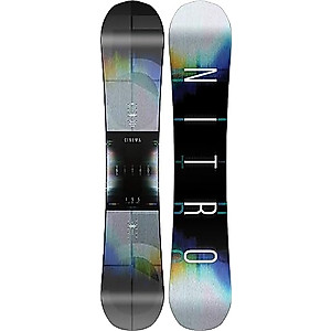 Nitro Snowboards Men's Cinema BRD '23, Allmountainboard, Directional Twin, Gullwing Rocker, All-Terrain, Progressive