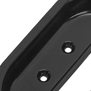 Inner Handle Armrest Container Bin, Door Panel Arm Rest Cups Metal Cup Holder Replacement for Truck F-100 1973-1979 Black