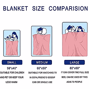 Pozevan 65th Birthday Gifts Blanket, 65th Birthday for Women, 65th Birthday Gift Ideas, 65-Year-Old Birthday Decoration for Mom, Wife, Unique 65th Birthday Gift 50" X 60"