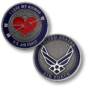U.S. Air Force I Love My Airman Challenge Coin