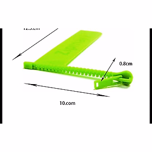 Katartizo Cute Zipper Funny Bookmarks for Book Lovers, Cool Lovely Bookmakers for Women/Men/Kids (Green)