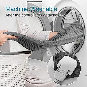 KOTOFATA Quick Heat pad Heating Pads for Cramps Shut Off, Back Pain and Cramp Treatment Pads Soft and Comfortable Fabric Pads with LCD Screen to Keep Warm in Winter