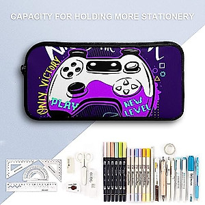 NAWFIVE Gamepad Graffiti King Backpack with Lunch Box And Pencil Case Set Game Gaming Art Travel Daypack Bookbag for Men Women Laptop Backpack 3pcs