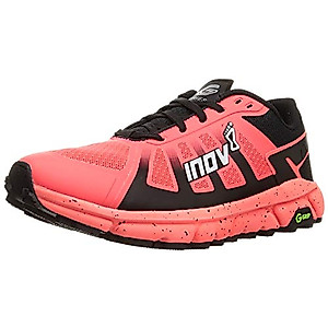inov-8 Women's Terraultra G 270 Trail Running Shoes - Zero Drop for Long Distance Ultra Marathon Running - Coral/Black - 10.5