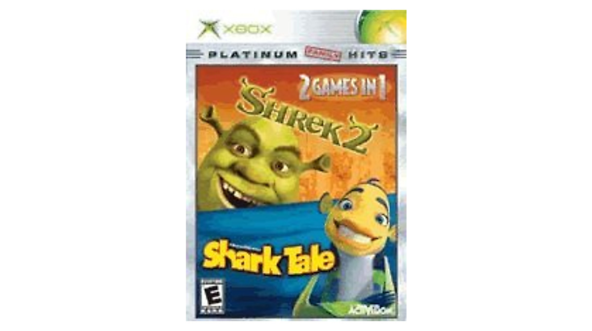 Shrek 2 & Shark Tale Xbox Bundle - Epic Family Adventure!