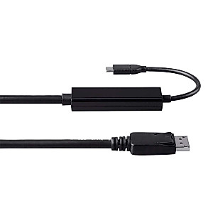 Monoprice USB 3.1 Type-C to DisplayPort Active Cable 4K@60Hz, 6ft