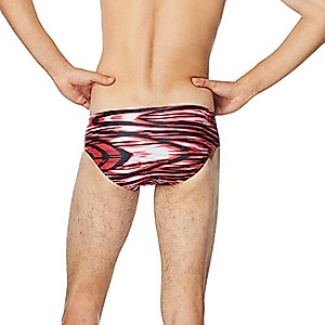 Speedo Men's Swimsuit Brief ProLT Printed Team Colors