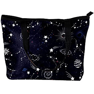 Purses for Women, Tote Bag, Handbags for Women, The Tote Bag, Abstract Planet Galaxy Milky Way pattern