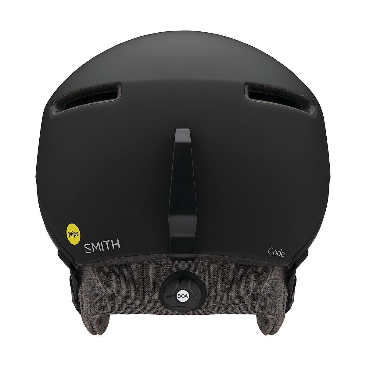 Smith Code Helmet – Adult Snowsports Helmet with MIPS Technology + Zonal Koroyd Coverage – Lightweight Protection for Skiing & Snowboarding – for Men & Women – Matte Black, Medium