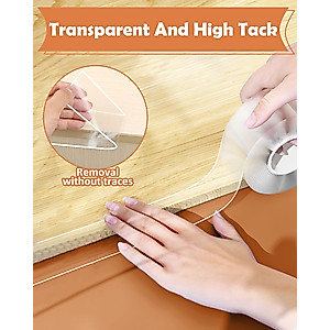 Baby Proofing,Edge Protector Strip, Clear Corner Protectors for Kids, Soft Baby Child Safety Corner Guards for Furniture Against Sharp Corners for Tables, Drawers, Sink, Wall 1.2in x 3.3ft