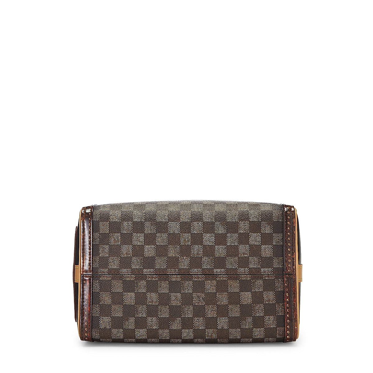 Louis Vuitton, Pre-Loved Damier Ebene Time Trunk Speedy Bandouliére 25, Brown