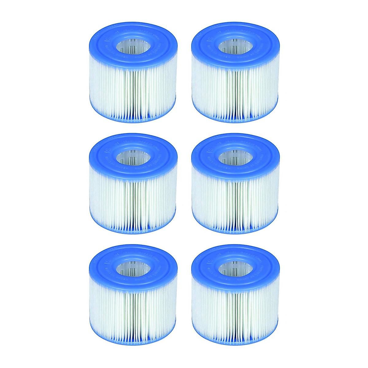 Intex PureSpa Plus 4 Person Portable Inflatable Hot Tub Bubble Jet Spa Kit, Navy